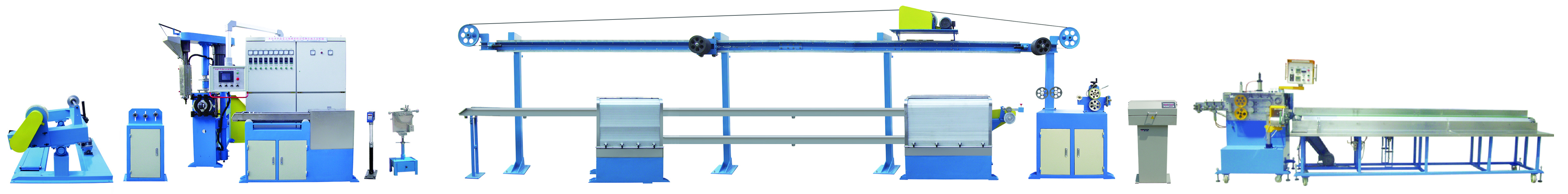 PLC Controlled Extrusion Line for Power and Plug Cords